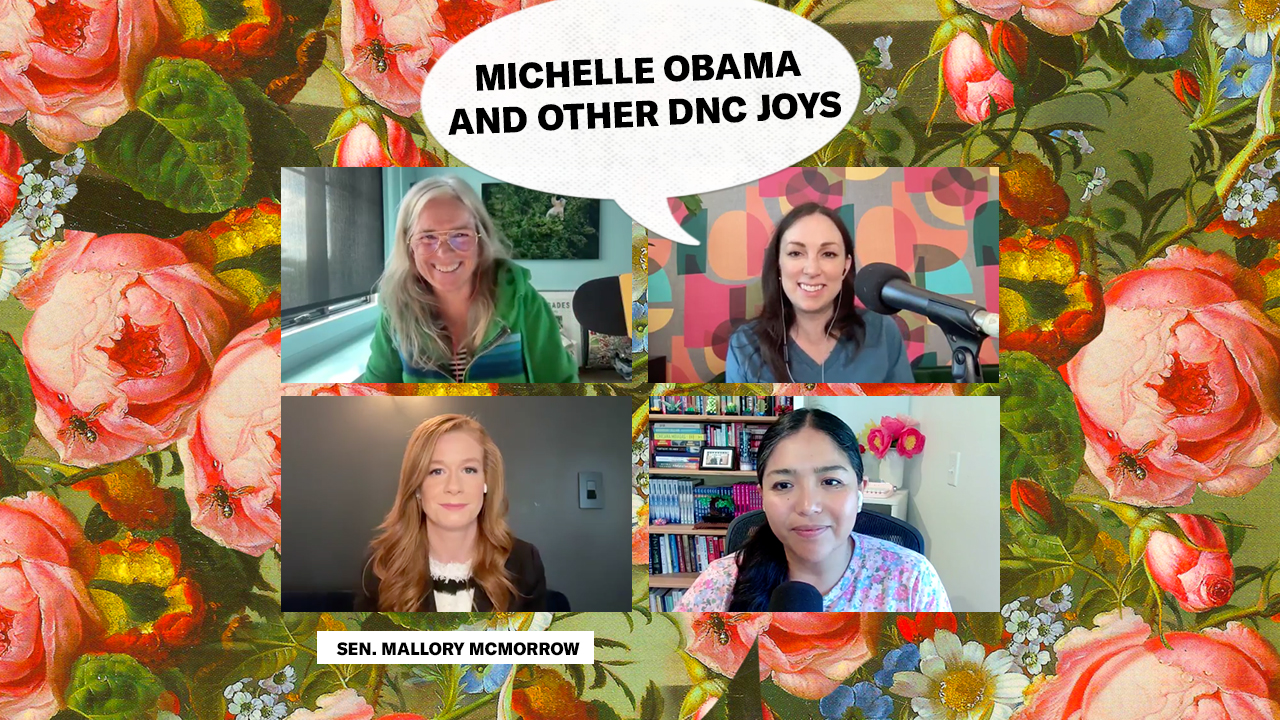 Michelle Obama and Other DNC Joys w. Sen. Mallory McMorrow | Crooked Media